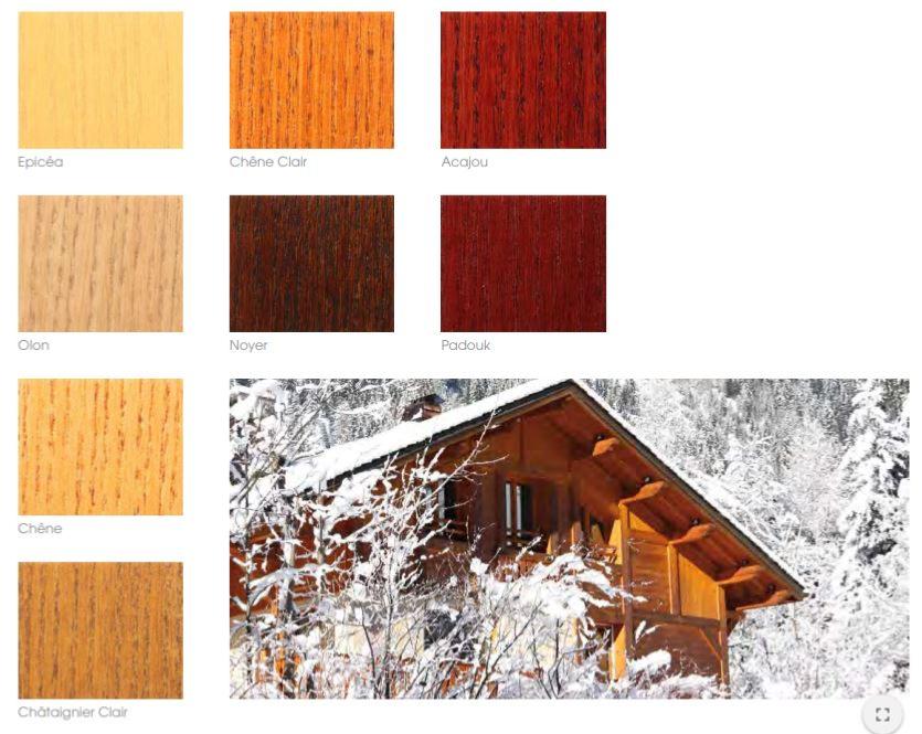 Lasure Professionnelle Liswood 5 Litres TEINTES NATURELLES