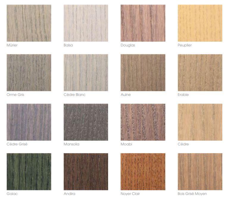 Lasure Professionnelle Liswood 5 Litres TEINTES NATURELLES